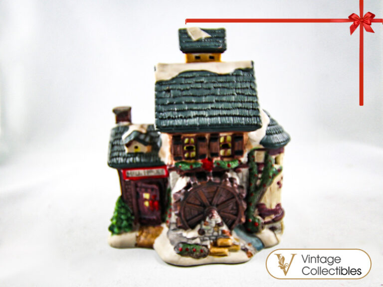 Vintage Christmas Village - Old Mill House | Vintage Collectibles